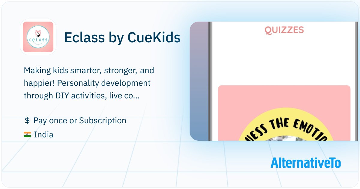 Eclass by CueKids: Develop your personality - online learning made fun ...