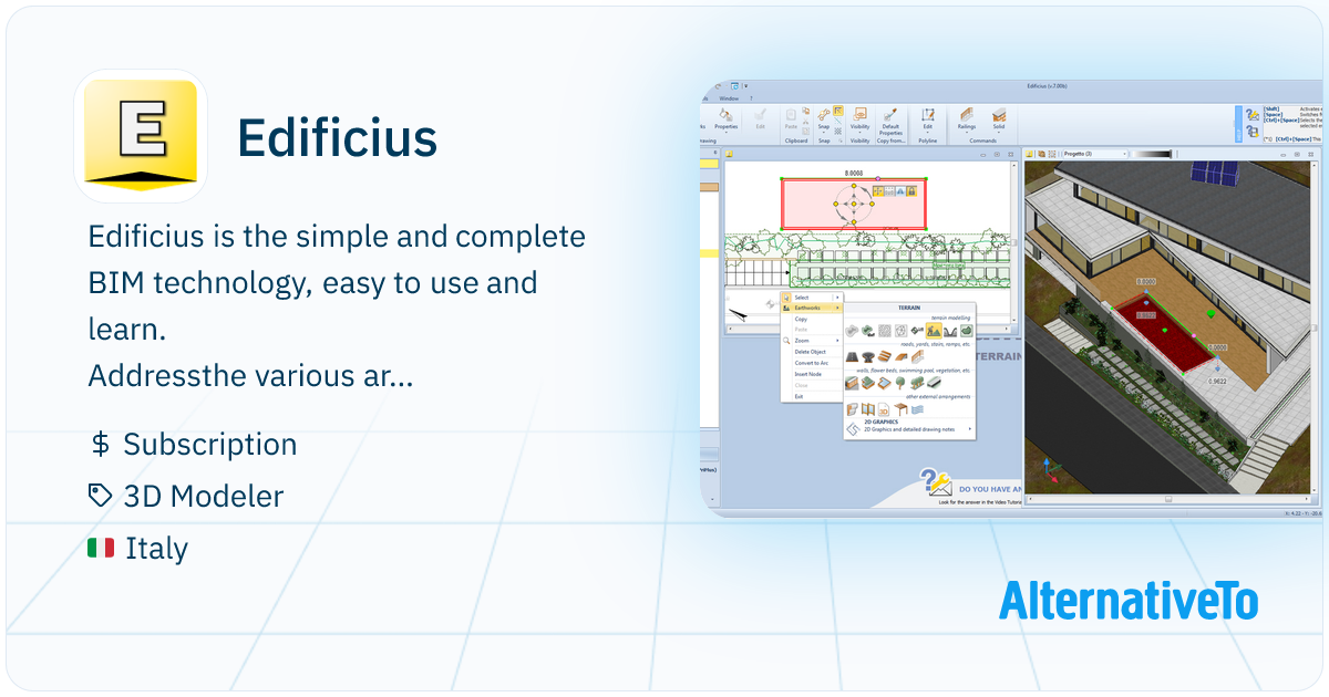 Edificius: The BIM software for architectural design: simple ...