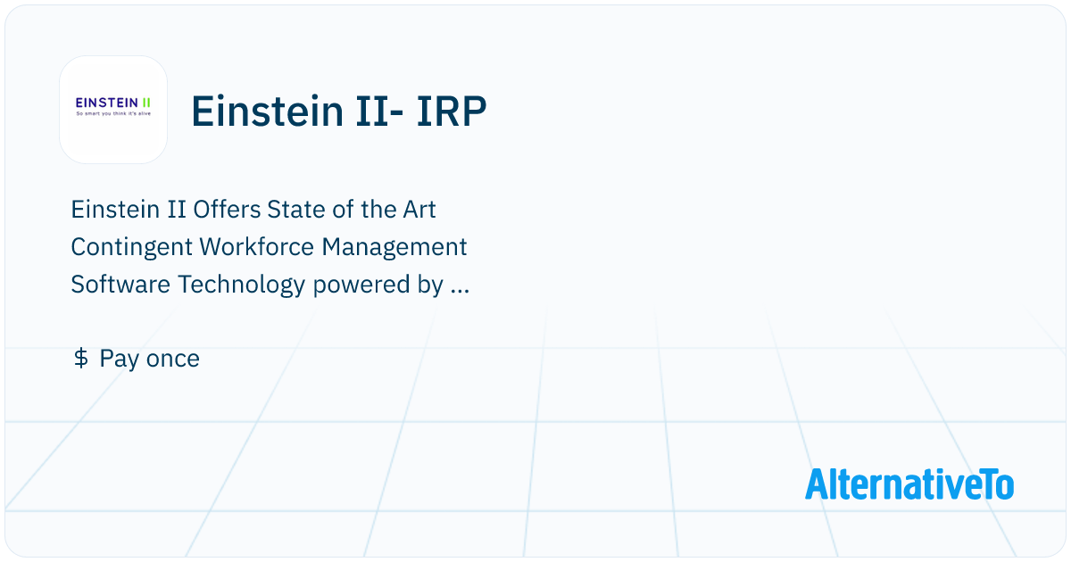 Einstein II- IRP: Einstein II IRP software enables hospitals and health ...