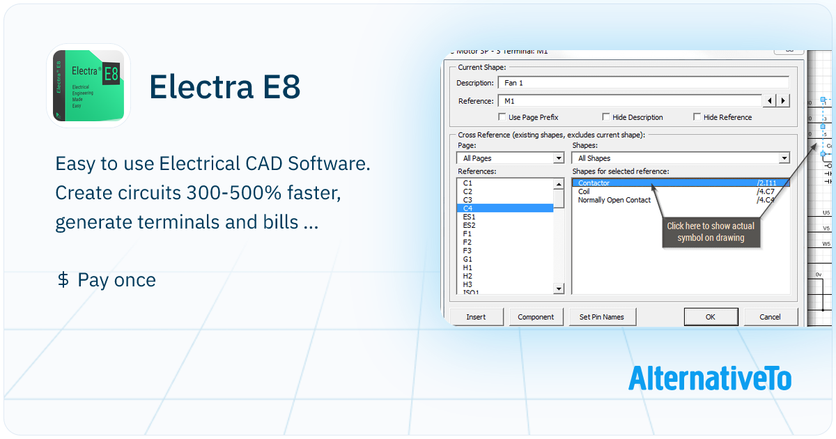 Electra E8: Easy to use Electrical CAD Software. | AlternativeTo