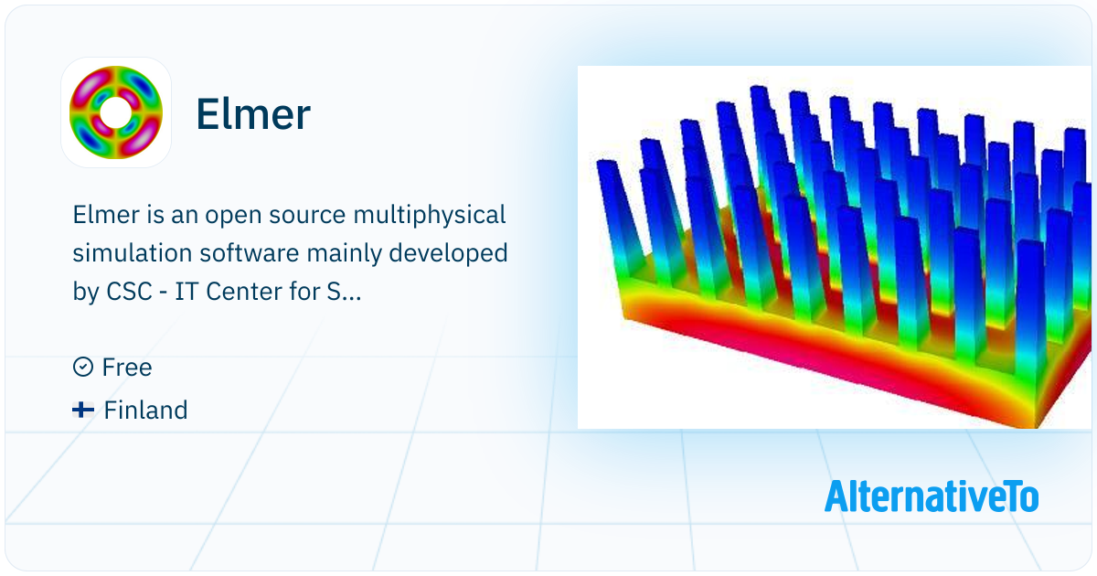 Elmer: A Free, Libre and Open Source finite element software for ...