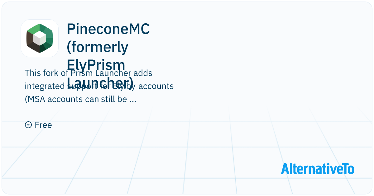 PineconeMC (formerly ElyPrism Launcher): This fork of Prism Launcher ...