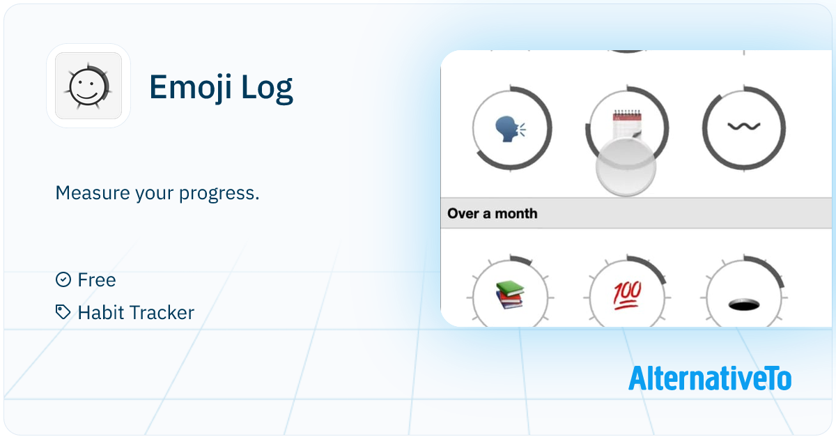 Emoji Log: Measure your progress | AlternativeTo