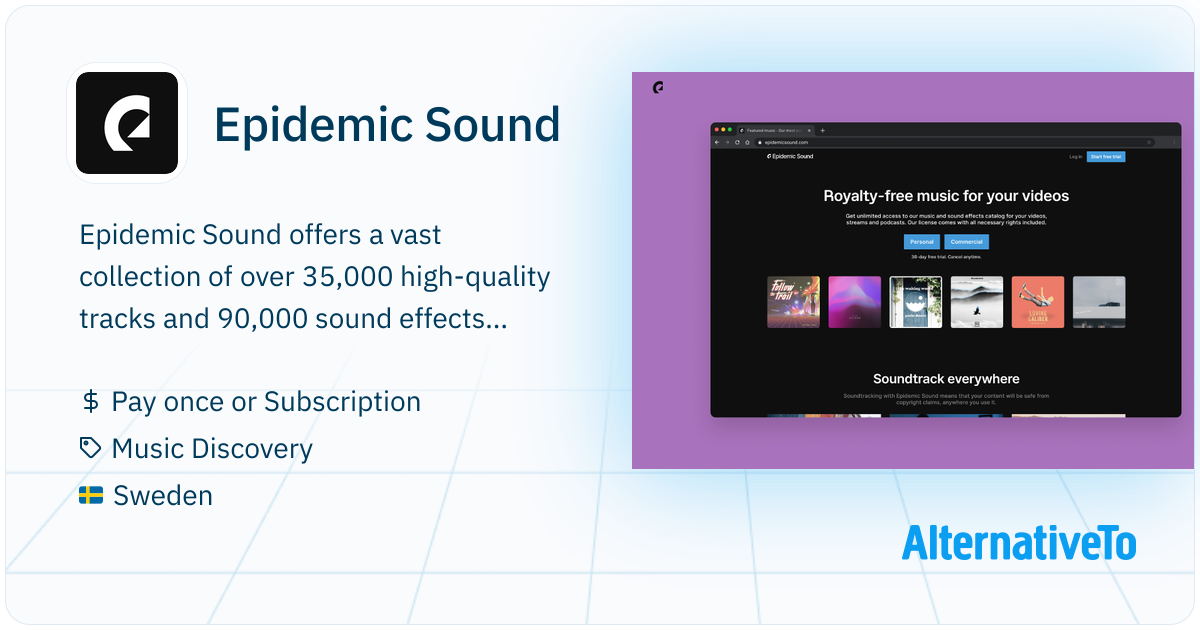 Epidemic Sound: Provides an easy solution for soundtracking content ...