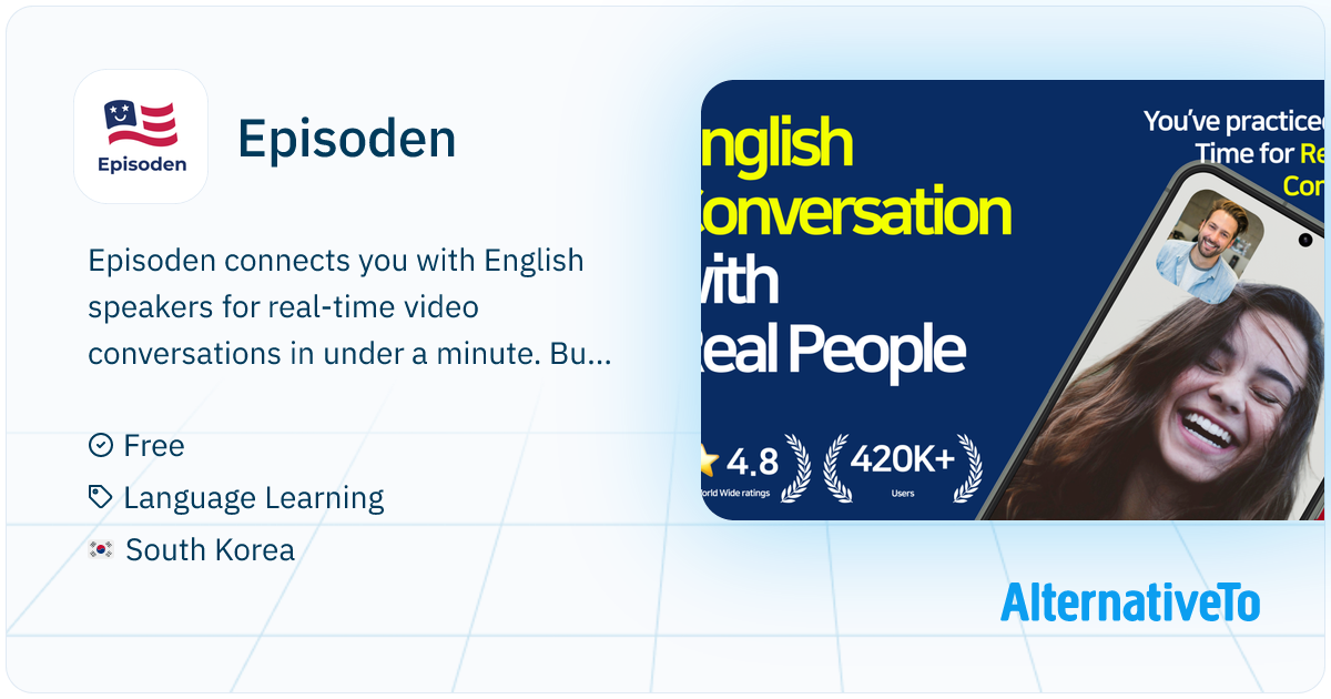 Episoden: Free video conversation app for English speaking practice ...