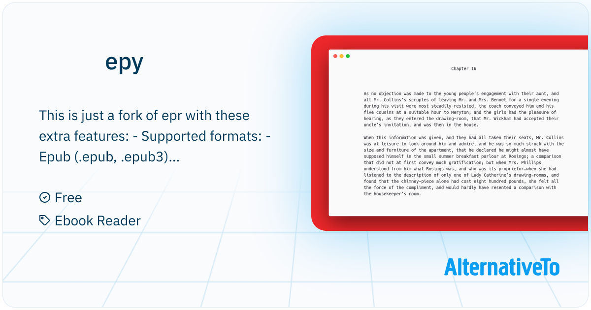 epy: CLI ebook (epub2, epub3, fb2, mobi) reader | AlternativeTo