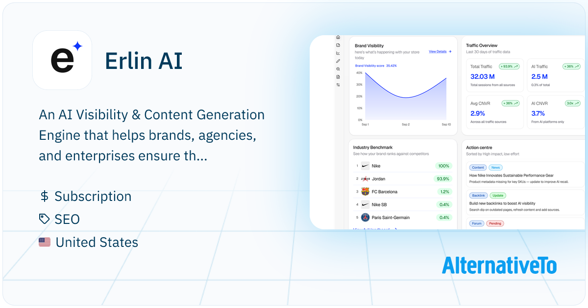 Erlin AI: Erlin.ai helps brands ensure their facts and content are ...