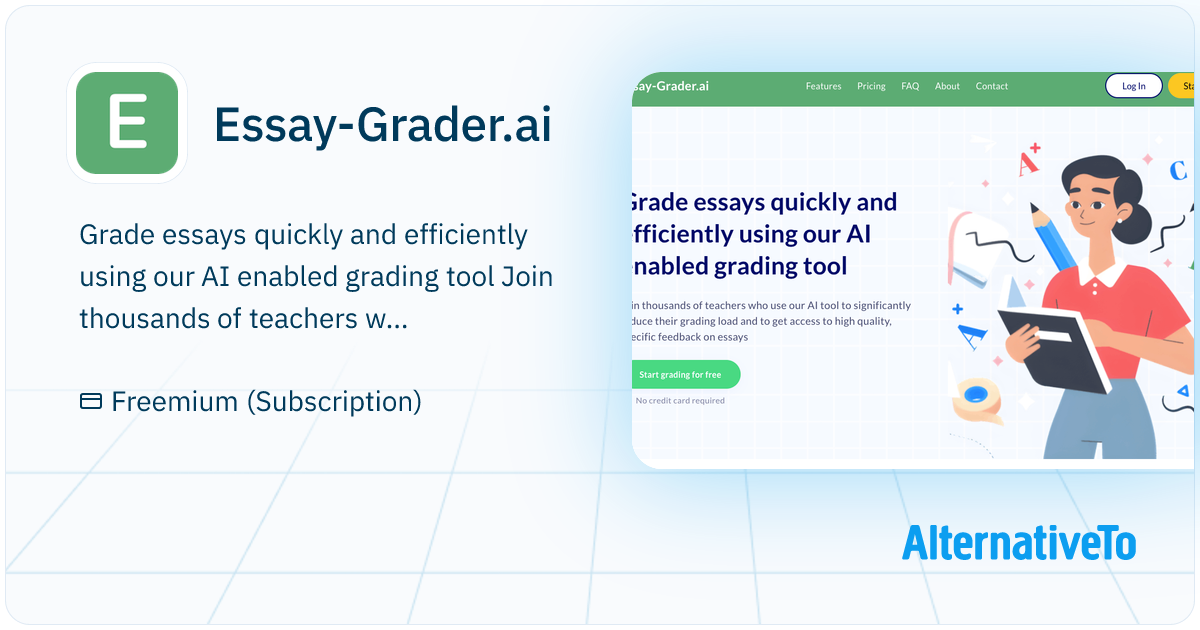 Essay-Grader.ai: Grade essays quickly and efficiently using our AI ...