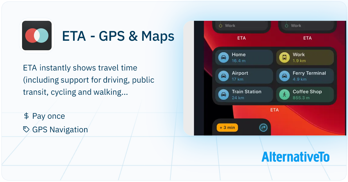 ETA - GPS & Maps: An indispensable app on iPhone and Apple Watch for ...