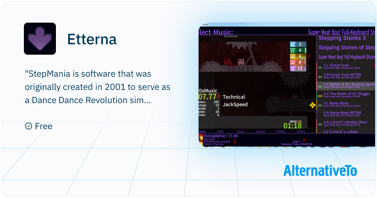 Etterna: An open-source alternative to StepMania focused towards ...