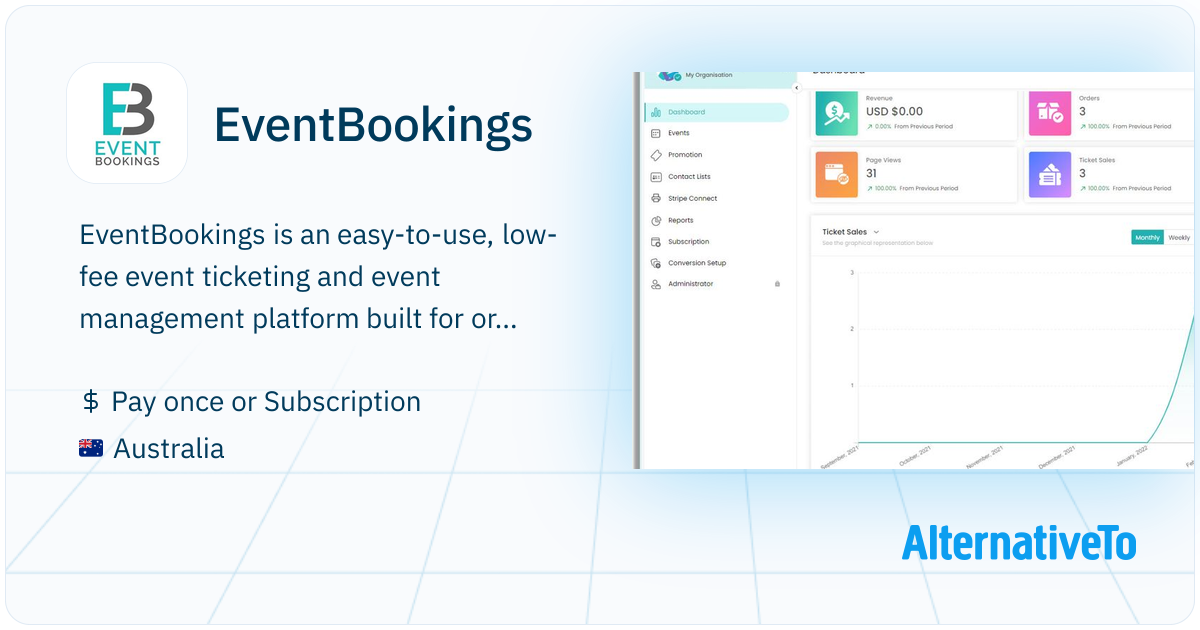 EventBookings: Low-fee event ticketing and management platform designed ...