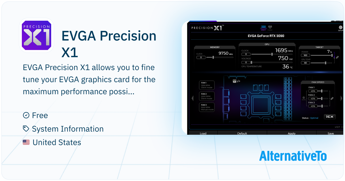 EVGA Precision X1: Allows you to fine tune your | AlternativeTo