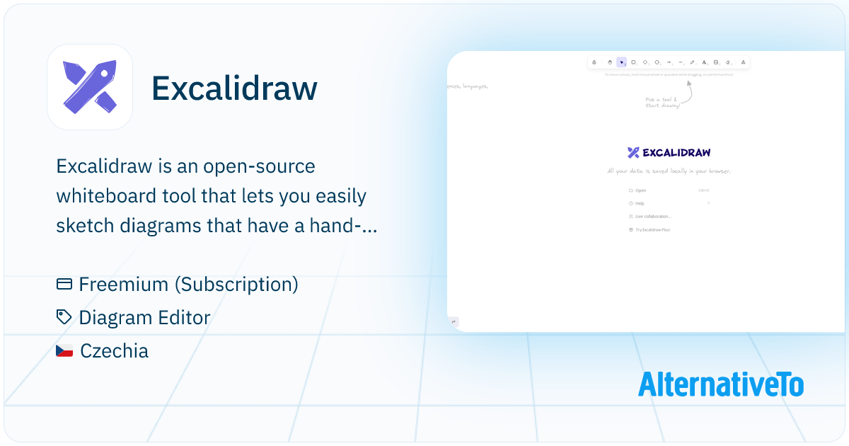 Excalidraw: Create hand-drawn diagrams with the easy and intuitive ...