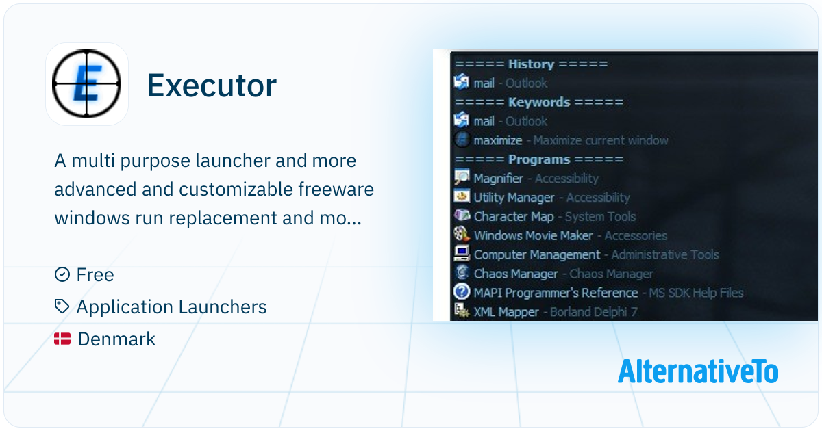 Executor: A multi purpose launcher and more advanced and customizable ...