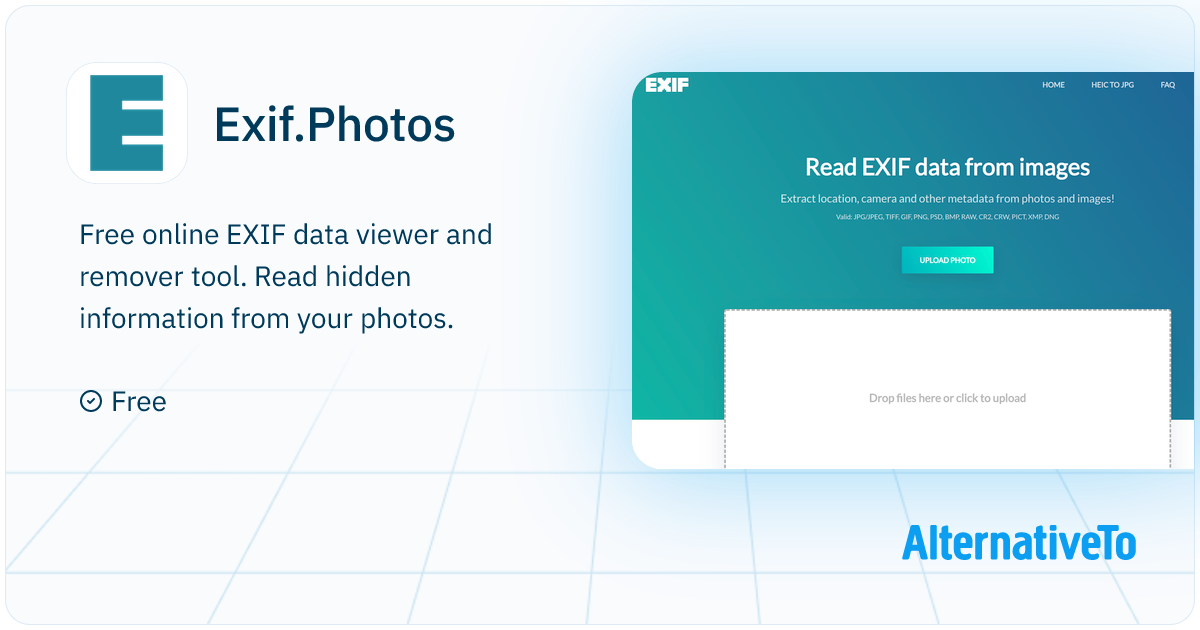 Exif.Photos: Online EXIF metadata viewer for Images | AlternativeTo