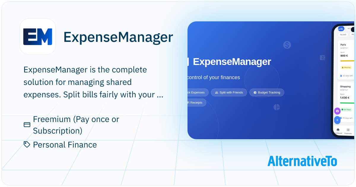 ExpenseManager: Smart expense tracking with AI receipt scanning and ...