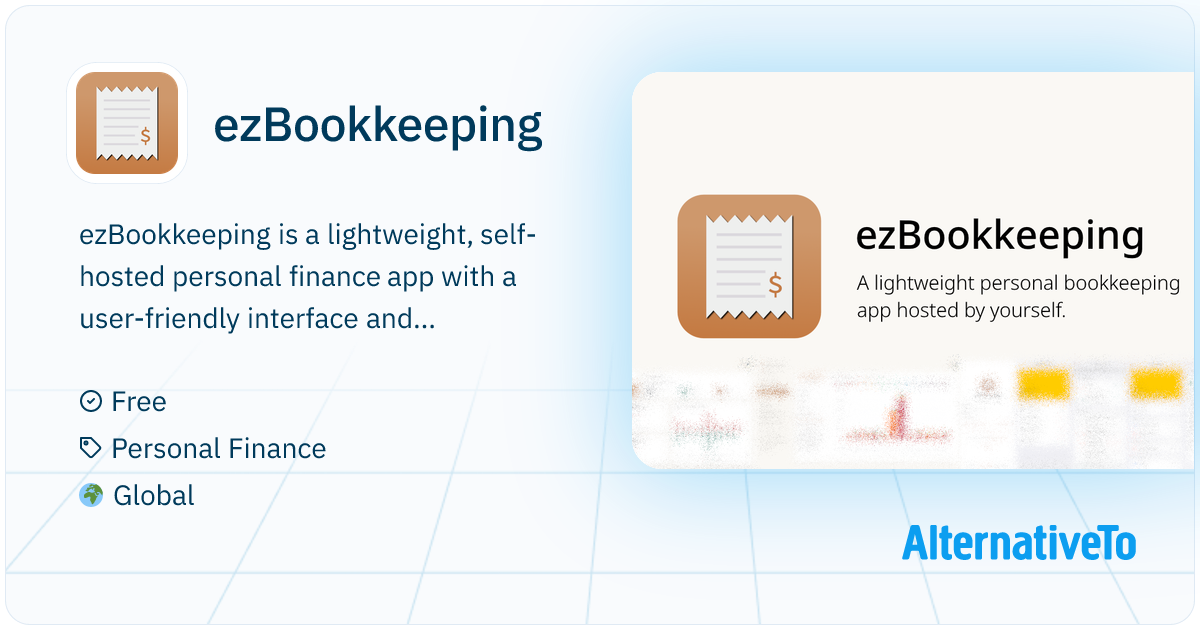ezBookkeeping: A lightweight, self-hosted personal finance app with a ...