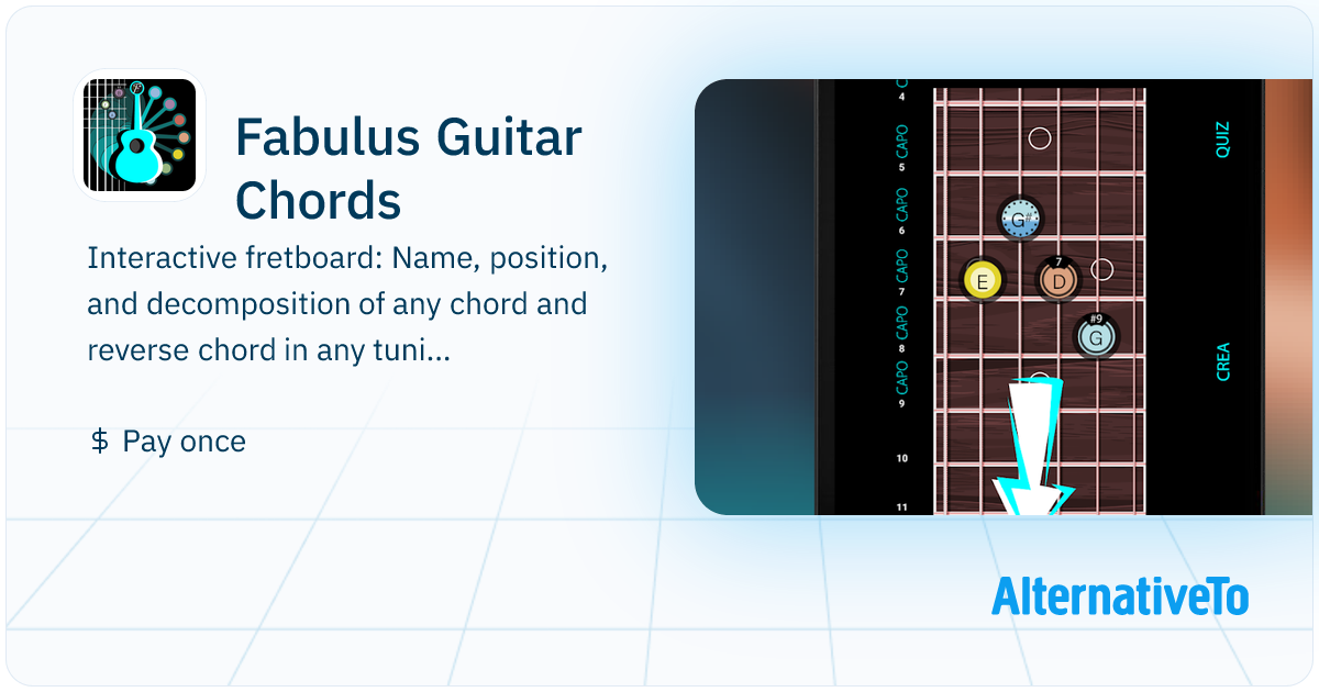 Fabulus Guitar Chords: Get access to over 100,000 chords in any tuning ...