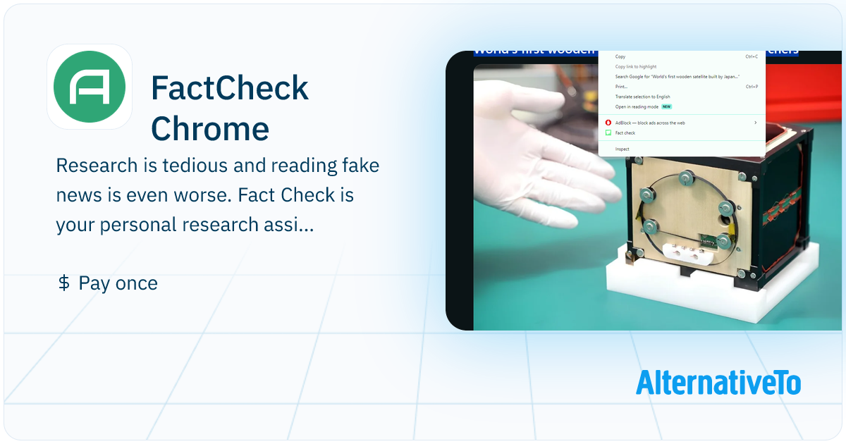FactCheck Chrome: Fact Check streamlines your research by summarizing ...