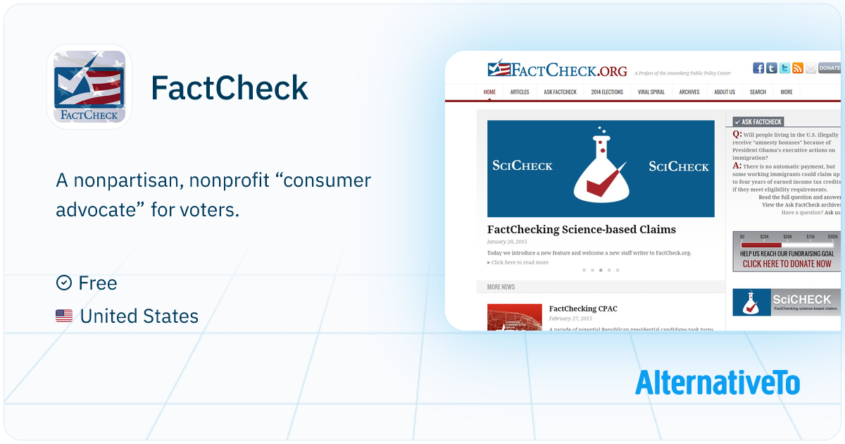 FactCheck: A nonpartisan, nonprofit “consumer advocate” for voters ...