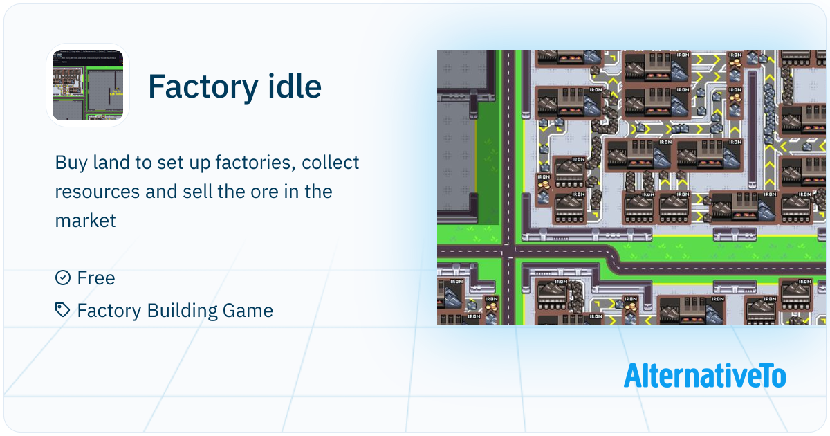 Factory idle: Buy land to set up factories, collect resources ...