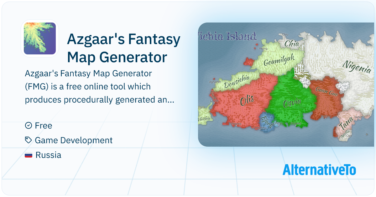 Azgaar's Fantasy Map Generator: Create and auto-generate interactive ...