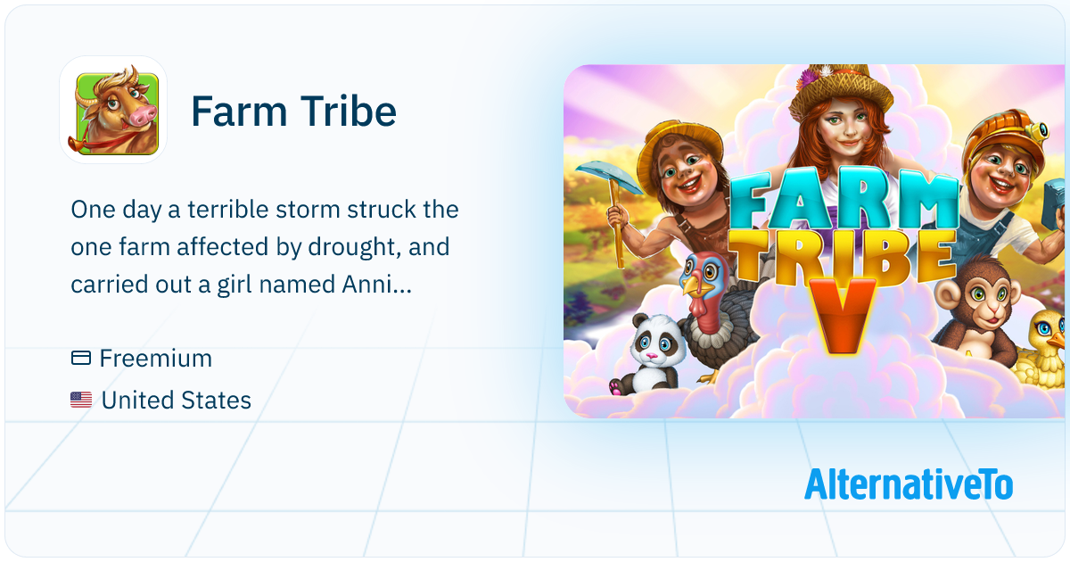 Farm Tribe: This game is a mix of all popular games in the farm genre ...