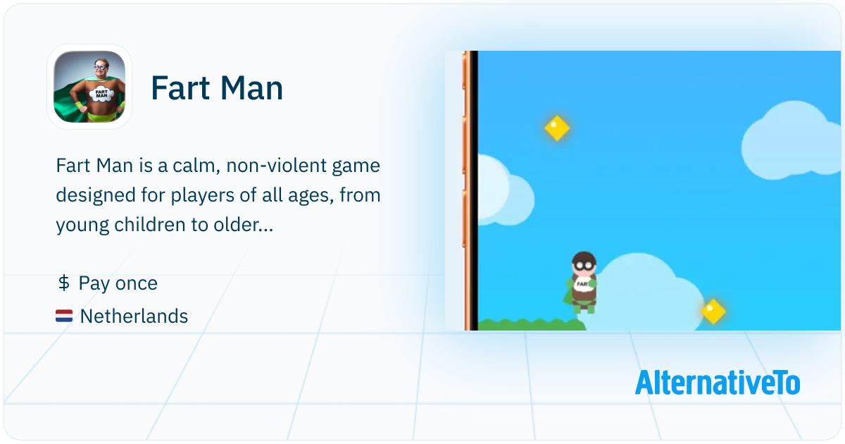 Fart Man: Fun family game designed to help improve your peripheral ...