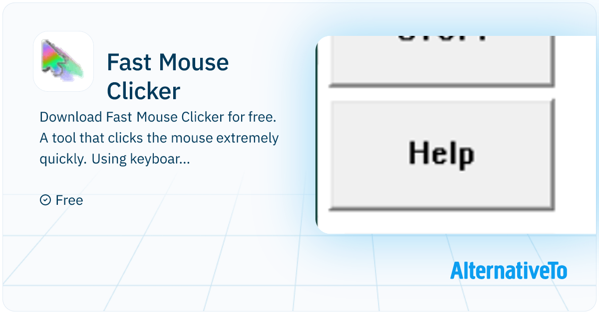 Fast Mouse Clicker: A tool that clicks the mouse extremely quickly ...