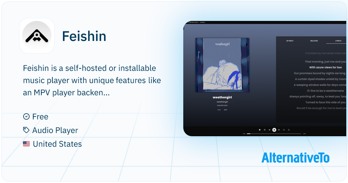Feishin: Self-hosted audio player with MPV backend and lyric support ...
