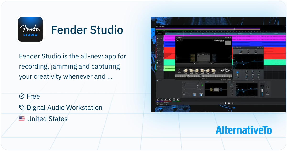 Fender Studio: Record, jam, and capture your creativity whenever and ...