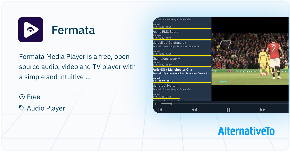 Fermata: Open source audio, video and TV player with a simple and ...