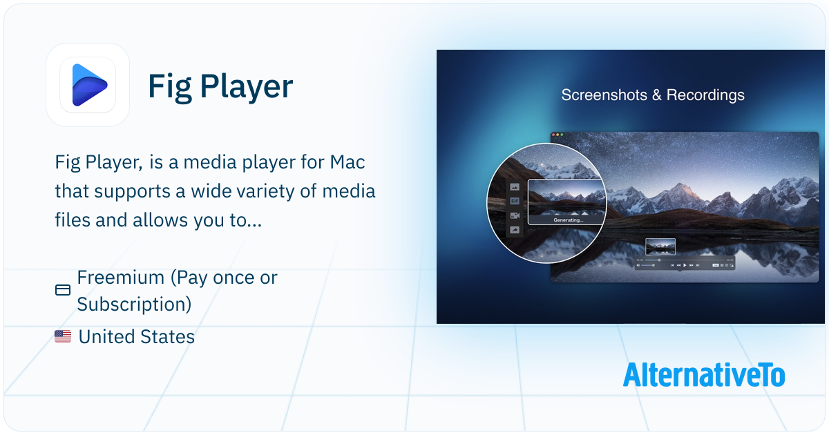 Fig Player: Media player for Mac that supports a wide variety of media ...
