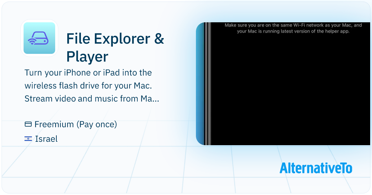 File Explorer & Player: Turn your iPhone or iPad into the wireless ...