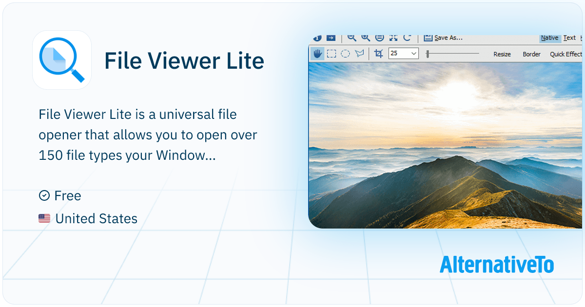 File Viewer Lite: Free file viewer for Windows that allows you to open ...