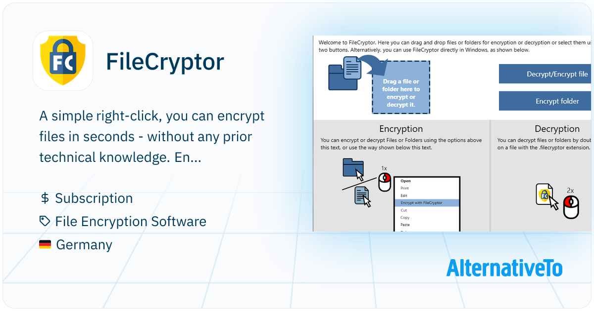 FileCryptor: A simple right-click, you can encrypt files in seconds ...