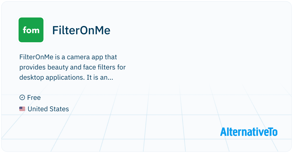 FilterOnMe: Turn up your camera confidence - Look your best on video ...