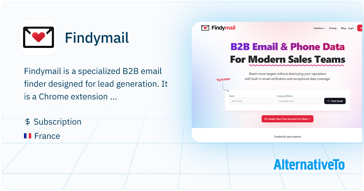 Findymail: Browser tool scrapes, verifies B2B emails from major ...