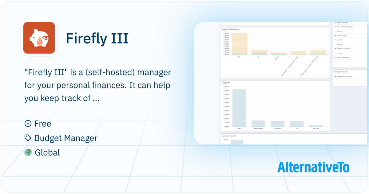 Firefly III: A free and open source personal finance manager ...