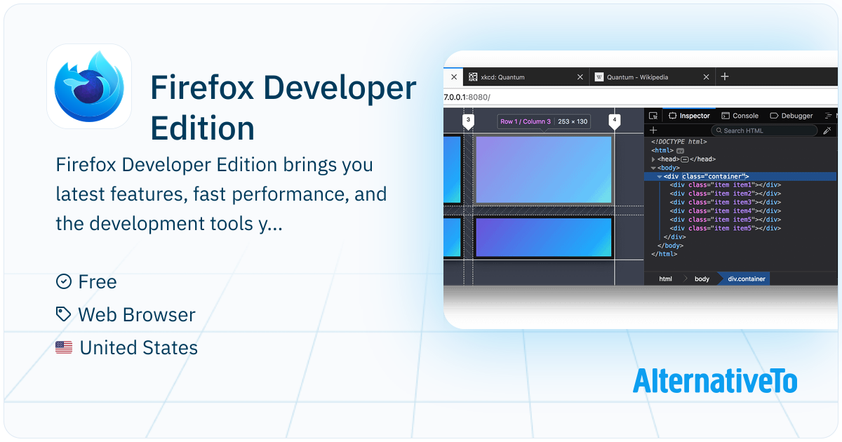 Firefox Developer Edition: Built for those who build the Web. The only ...