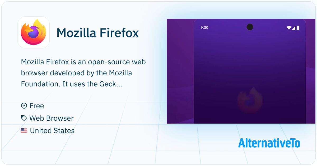 Mozilla Firefox: Open-source browser with privacy customization ...
