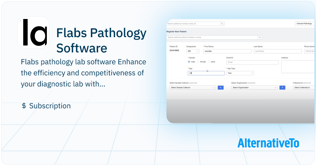 Flabs Pathology Software: Flabs pathology software Streamlined Lab ...