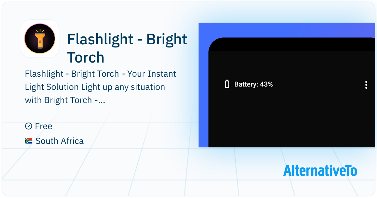 Flashlight - Bright Torch: Turn your phone into an instant flashlight ...