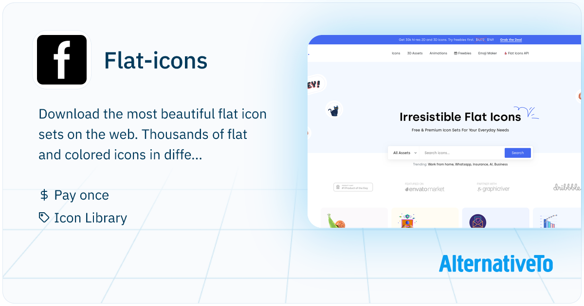 Flat-icons: Huge collection of flat icons in different styles and ...