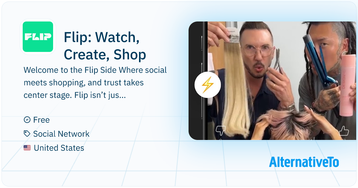 Flip: Watch, Create, Shop: Welcome to the Flip Side! Where social meets ...