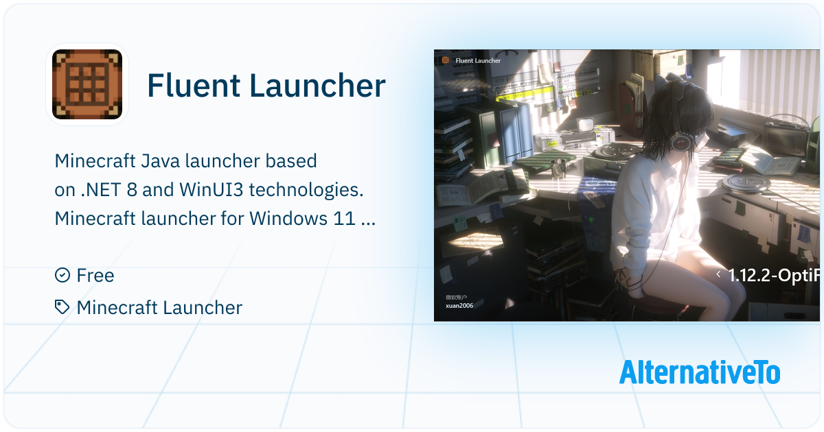 Fluent Launcher: Natsurainko.FluentLauncher A Minecraft launcher ...