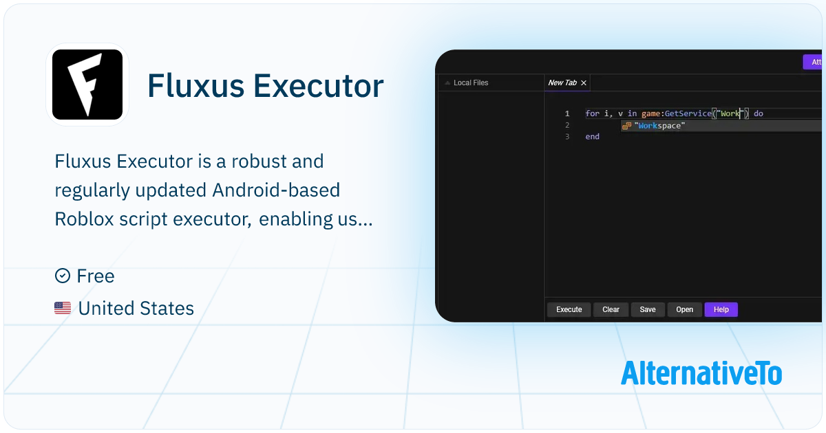 Fluxus Executor: Powerful and regularly updated Android Roblox script ...