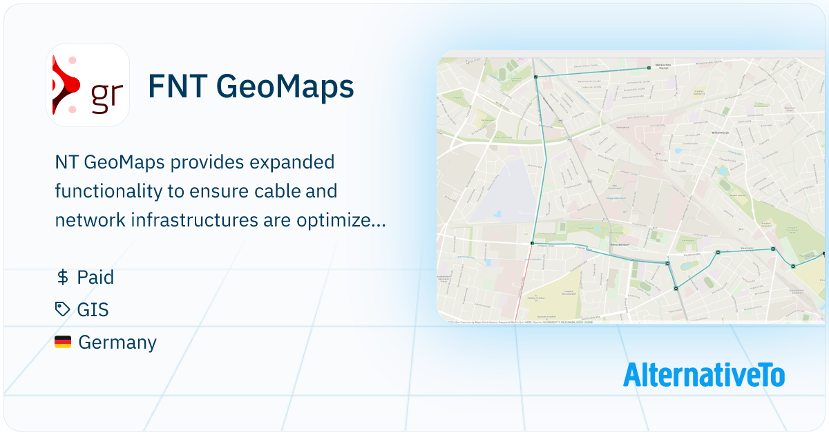 FNT GeoMaps: Cable management enhanced with location-based ...