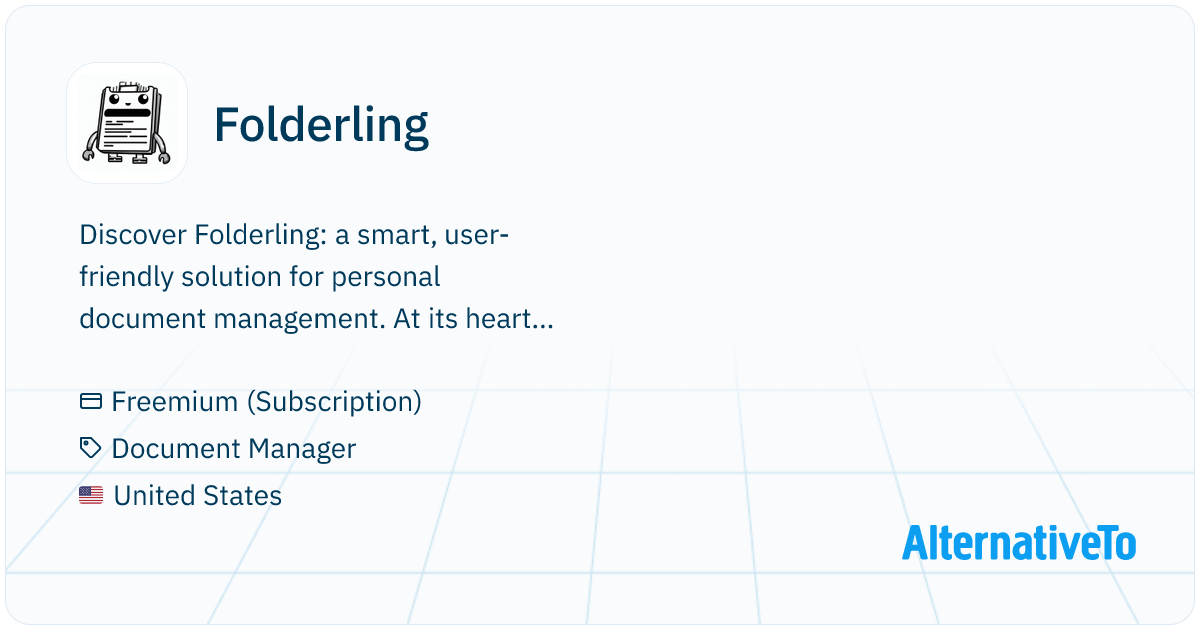 Folderling: Effortless document organization with AI-powered scanning ...