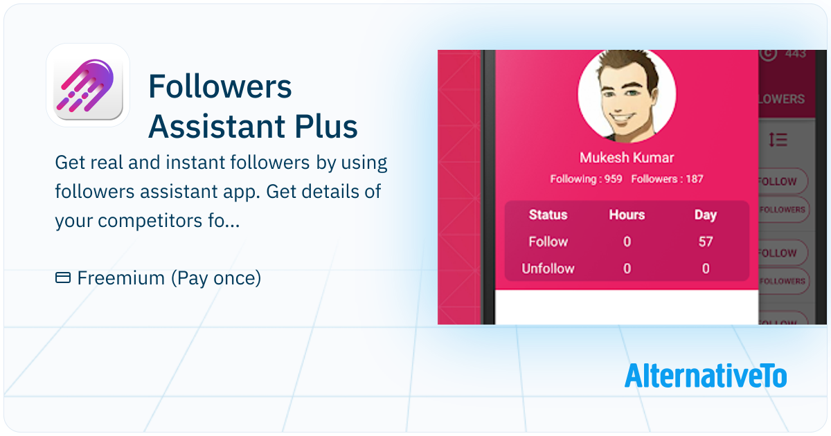 Followers Assistant Plus: Follower Assistant Plus is the one and only ...